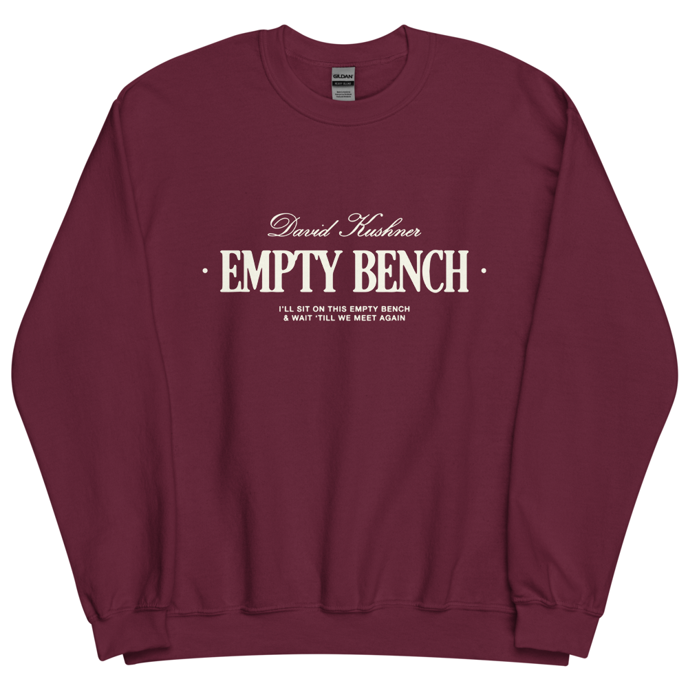 Empty Bench Crewneck - David Kushner Official Store